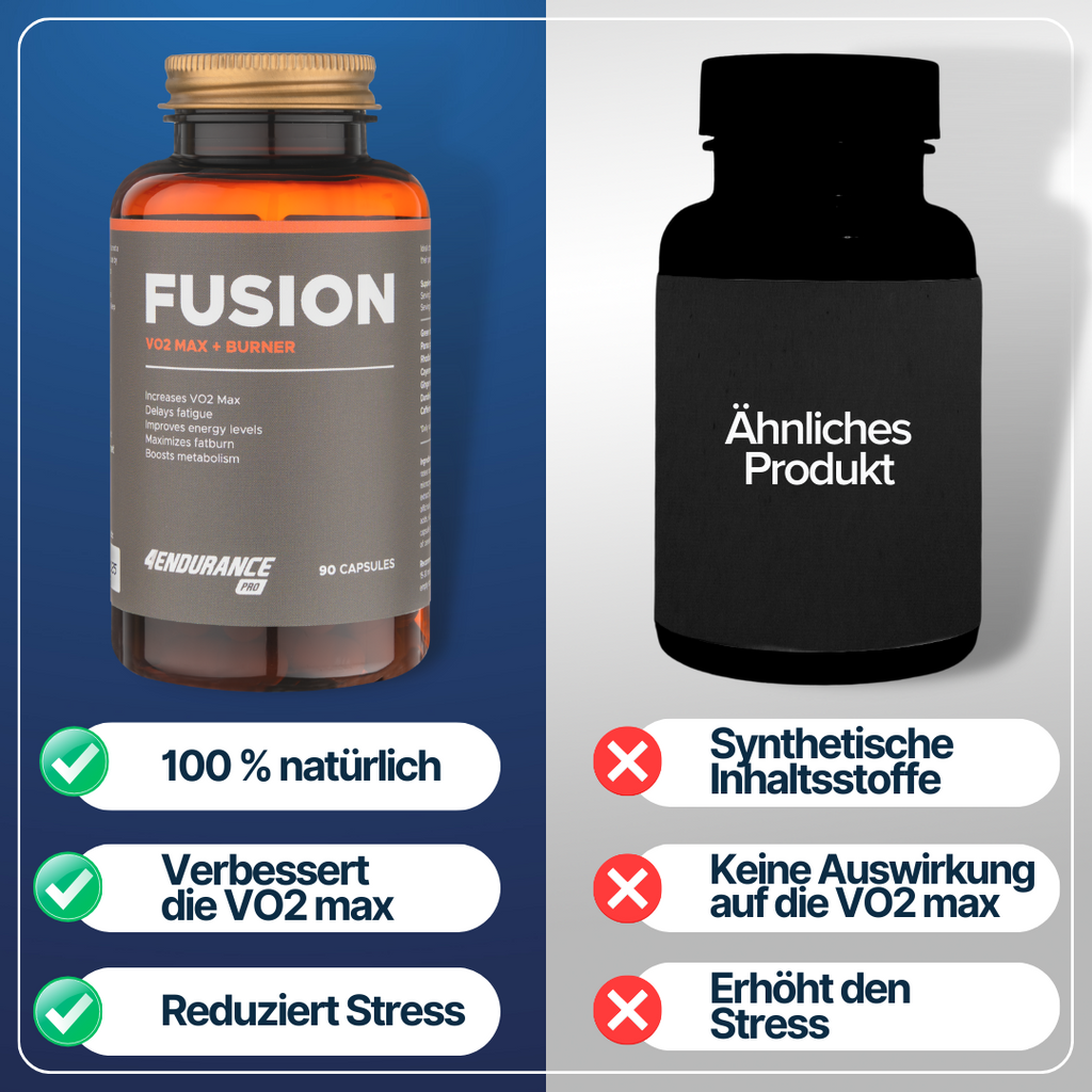 Fusion 4Endurance Pro: Verbrenne Fett, steigere die VO2 max!